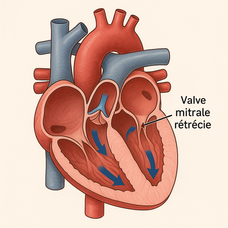 Rétrécissement mitral : causes, symptômes et traitements
